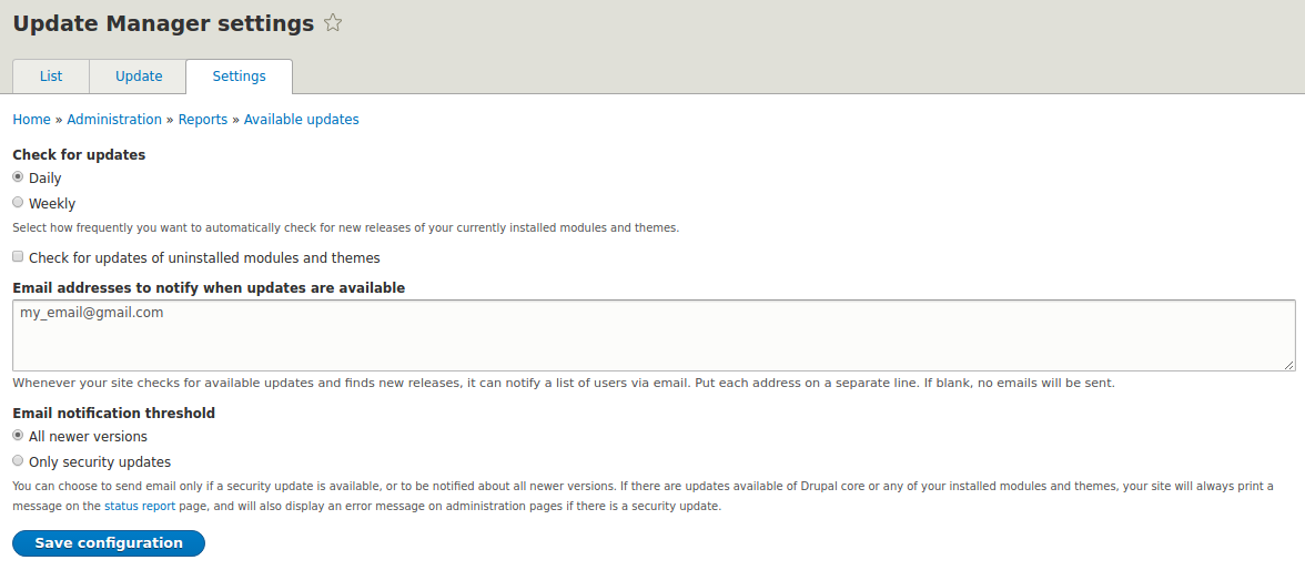 Security Updates For Your Drupal Website Wishdesk